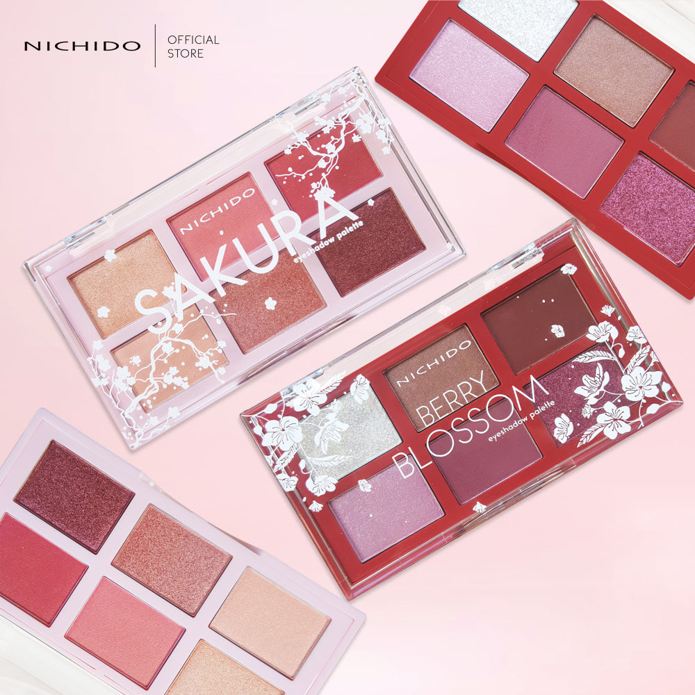 Berry Blossom Eyeshadow Palette – NICHIDO Cosmetics
