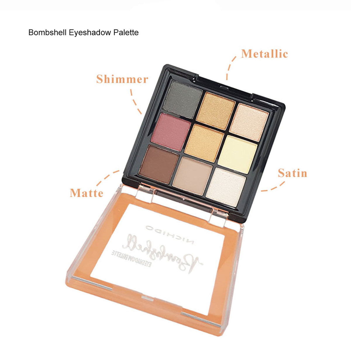 Bombshell Eyeshadow Palette – NICHIDO Cosmetics