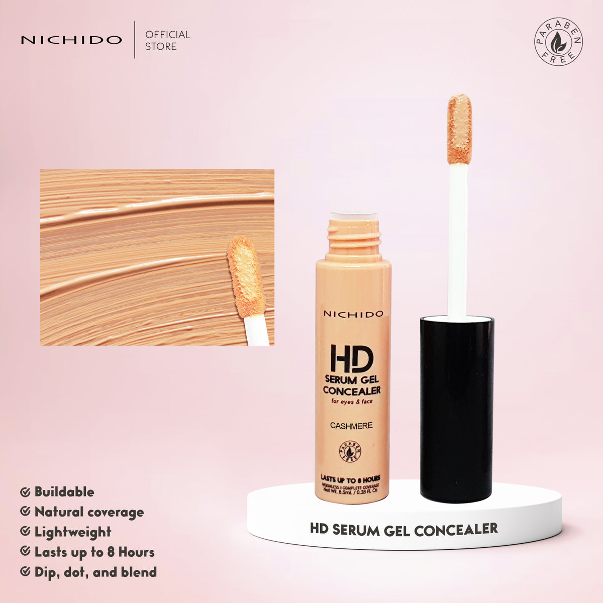 HD Serum Gel Concealer – NICHIDO Cosmetics