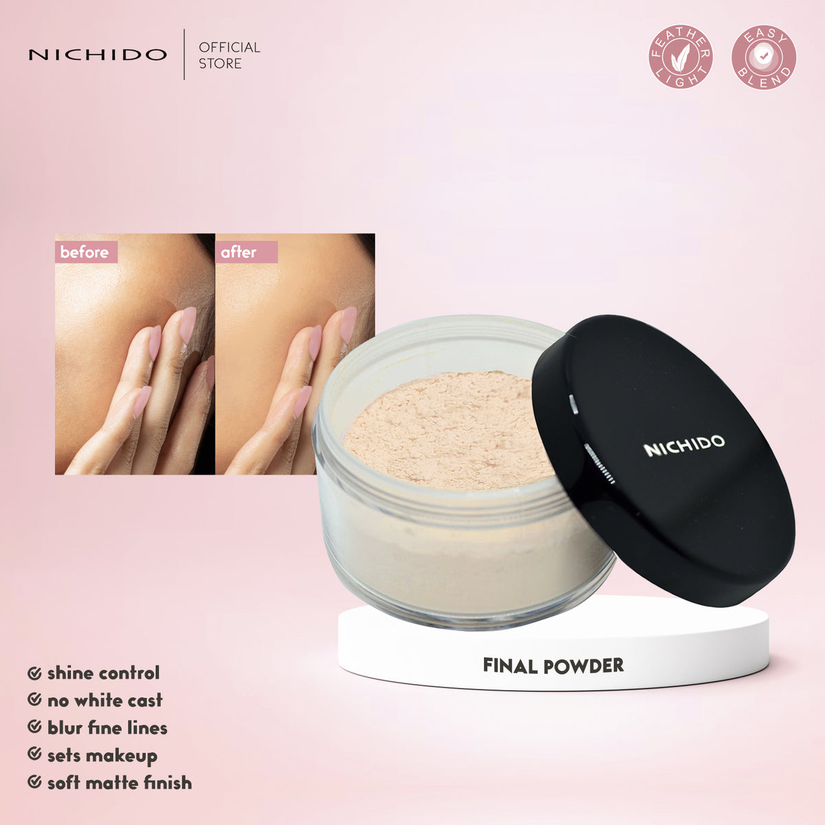 Translucent Setting Powder – NICHIDO Cosmetics