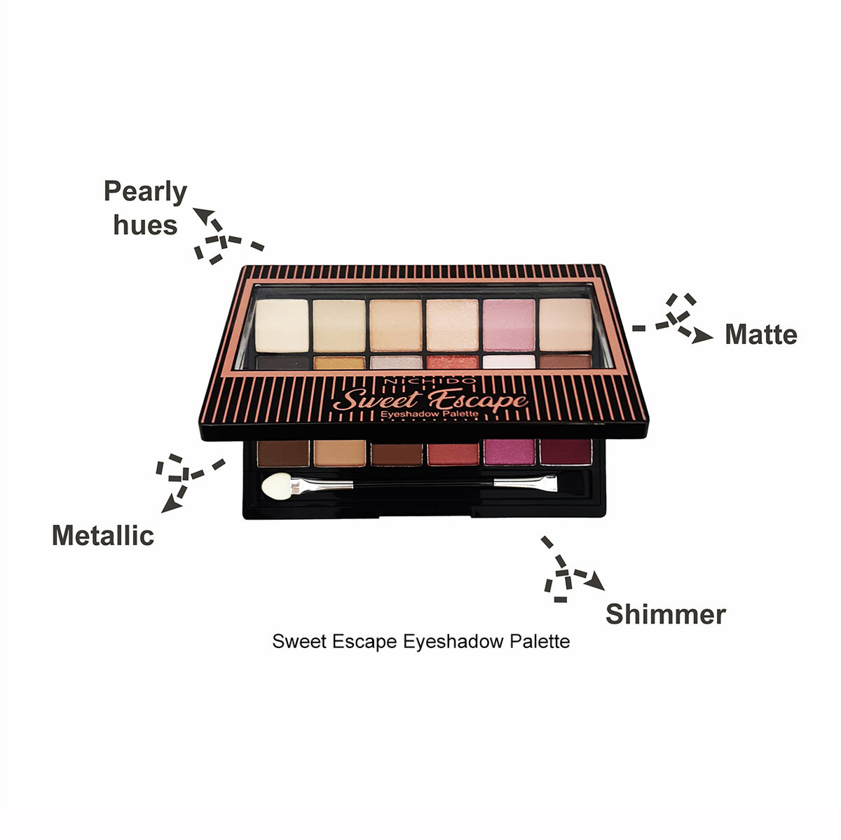 Sweet Escape Eyeshadow Palette – NICHIDO Cosmetics